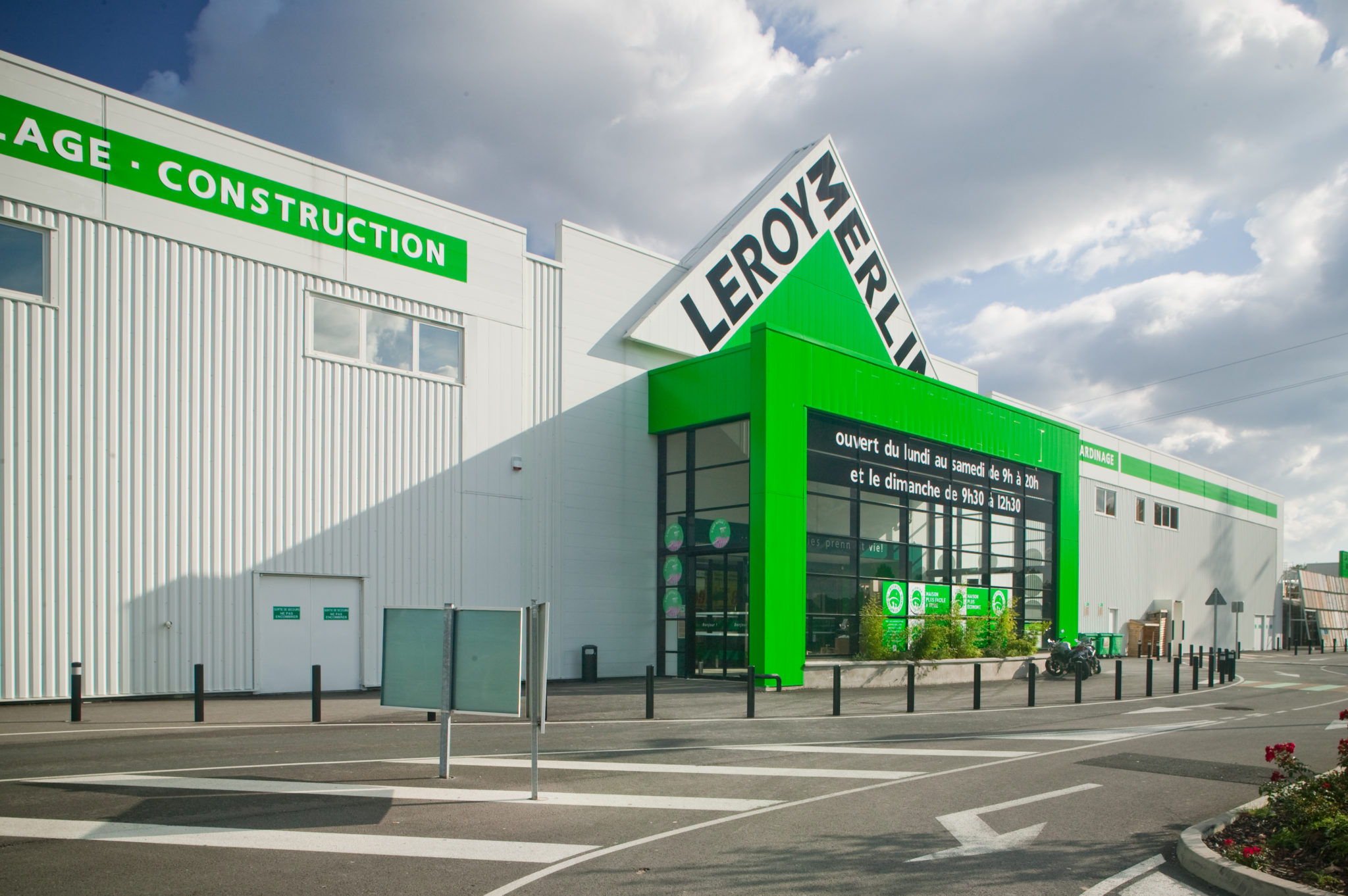 Magasin leroy merlin à Verquin - Moretti constructions